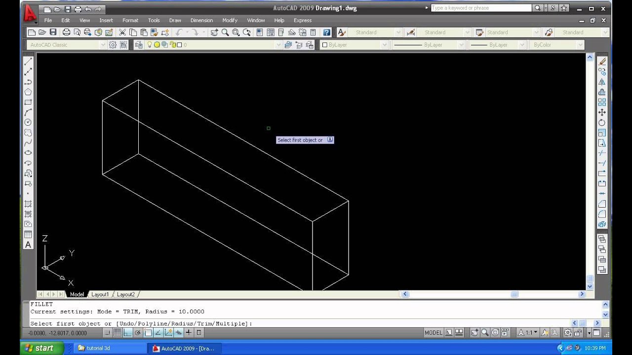 Fillet In Autocad YouTube fillet-in-autocad-youtube