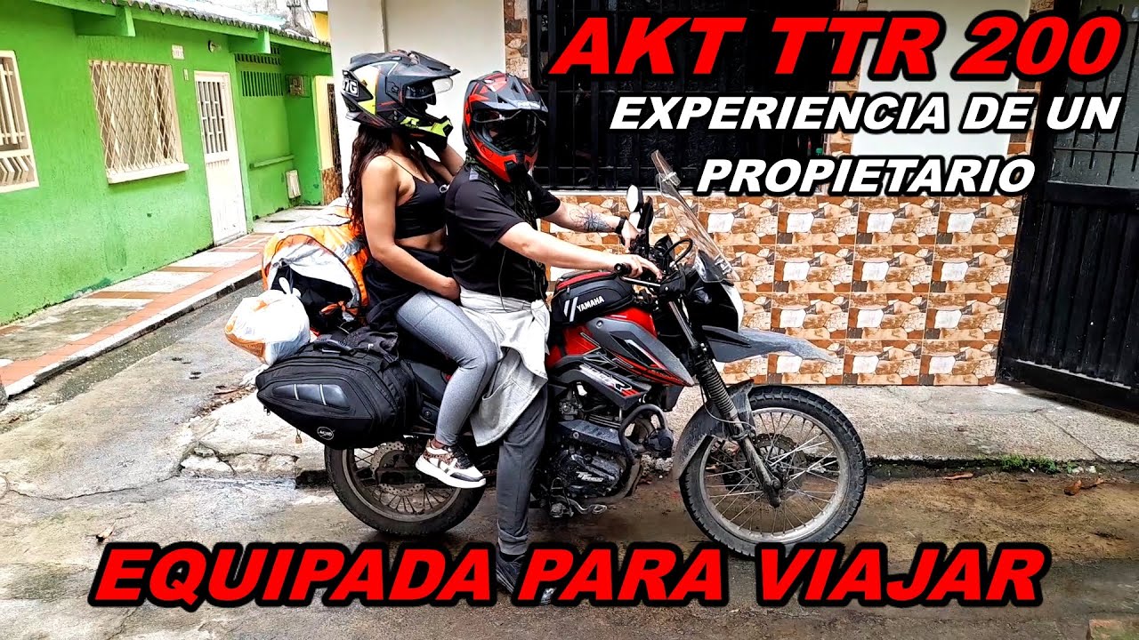 AKT TTR 200| OPINIÓN DE UN PROPIETARIO| ¿SIRVE PARA VIAJAR?| - YouTube