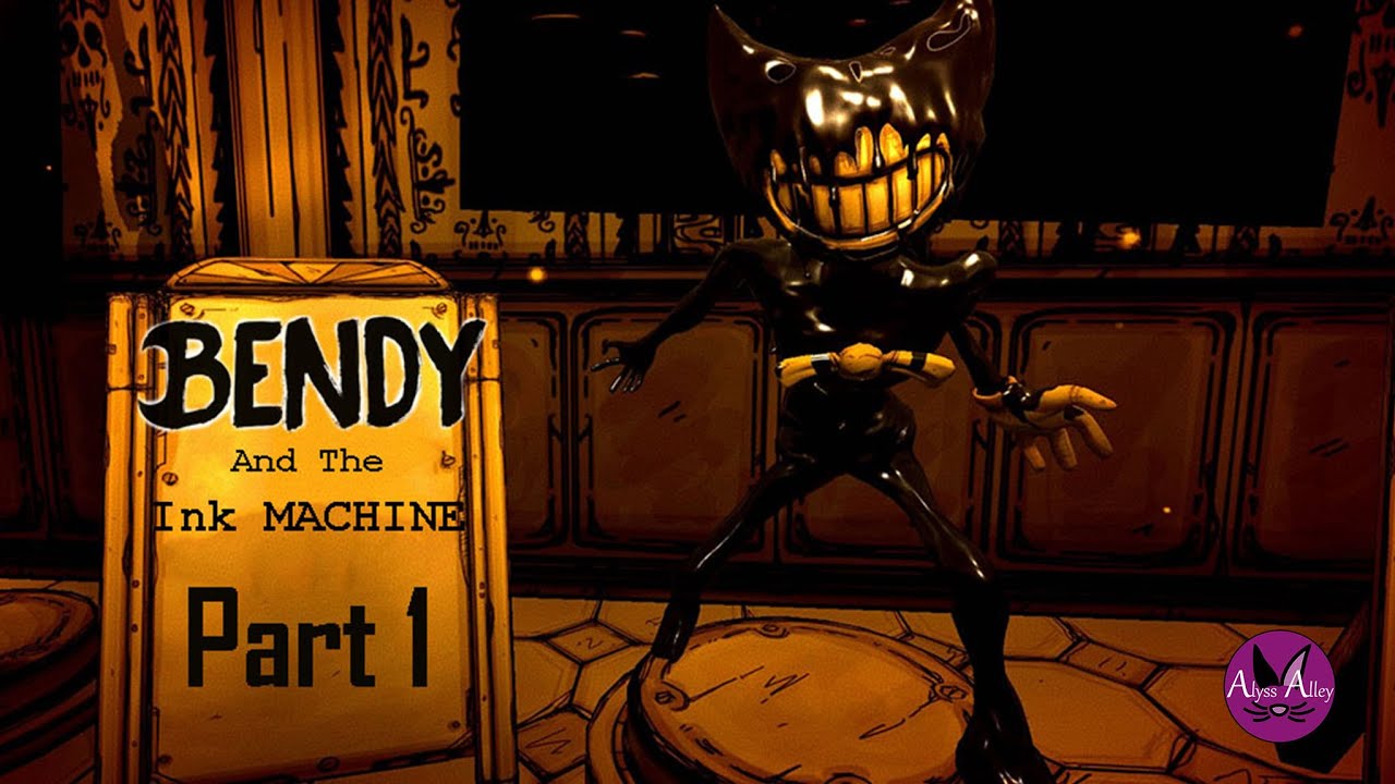 Bendy and the Ink Machine PS4 - Gameplay [Chapter 1 "Moving Pictures ...