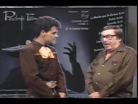 Pedro Fernandez con Romulo Lozano - YouTube