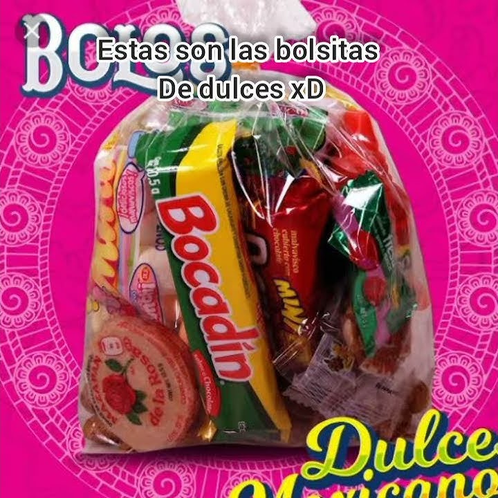 Dulces que no pueden faltar en una bolsita de dulces ( en Mexico, según ...