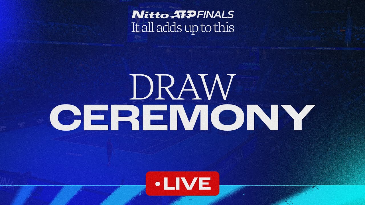 Nitto ATP Finals 2025 LIVE Draw Ceremony - YouTube