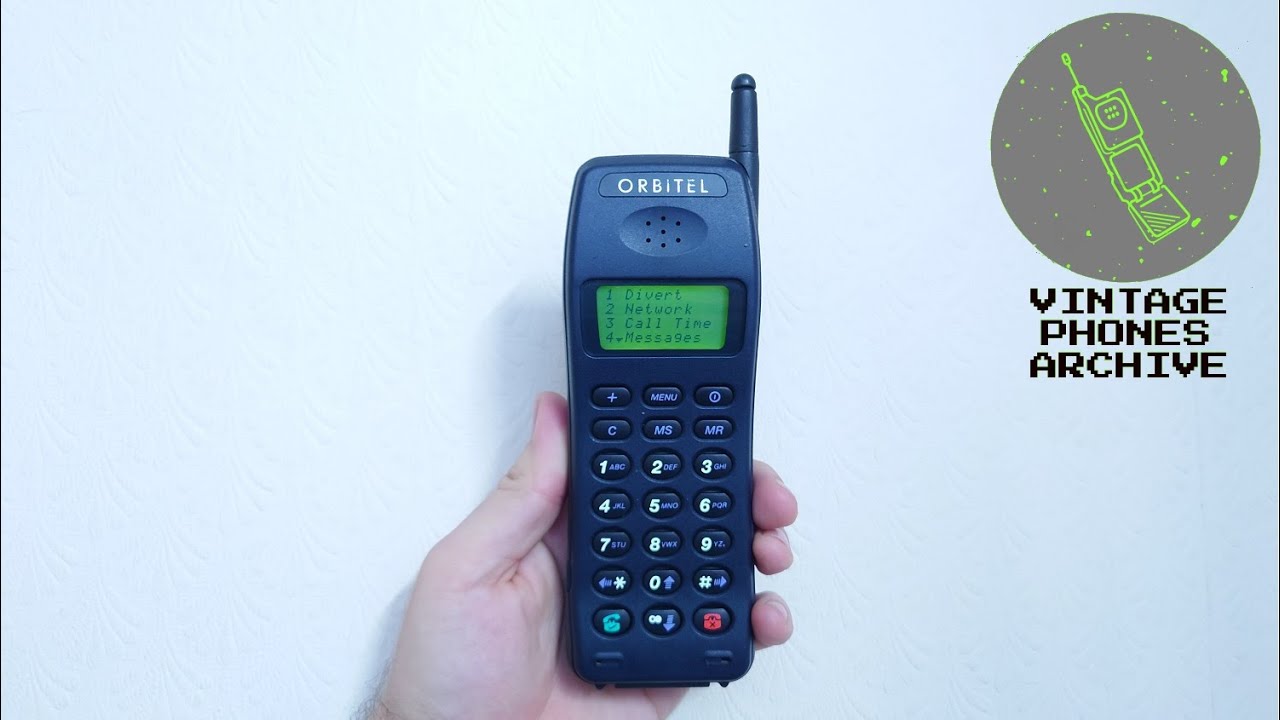 Orbitel 902 Pocket Phone unboxing - a brick Mobile phone from 1993 ...
