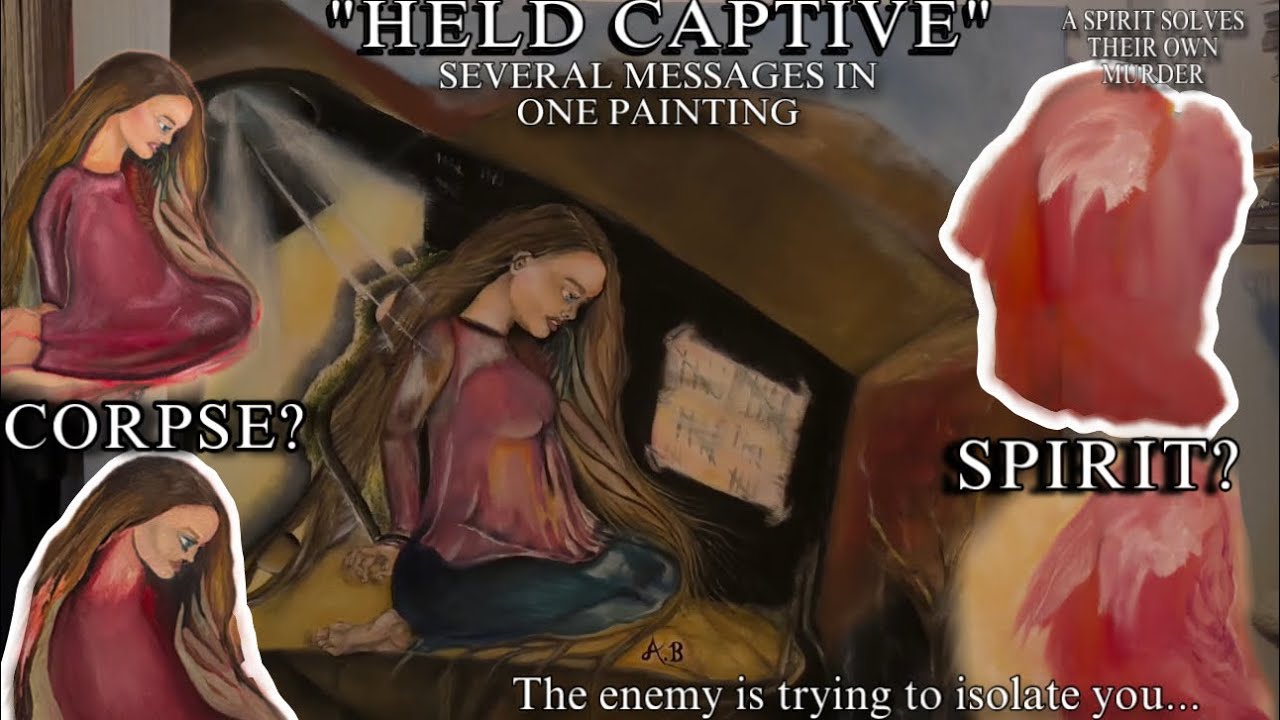 ART CHANNELED MESSAGE 🎨 SOMEONE IS BEING “HELD CAPTIVE”!⛓️‍💥*GROWING ...