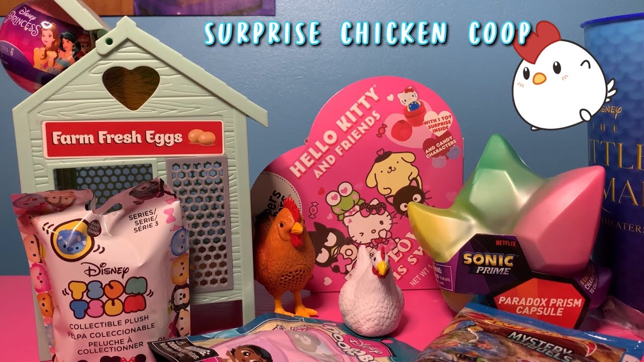 Surprise Chicken Coop!? 🐓| Episode 1 | Disney Doorables, Tsum Tsum ...