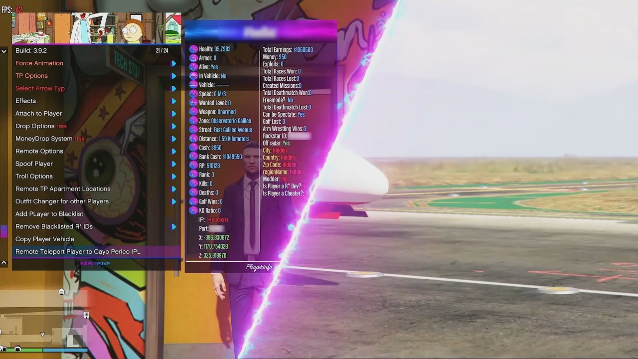 GTA 5 PC 1.64 Best Mod Menu Explosive - Session Options p.7 (Extended ...