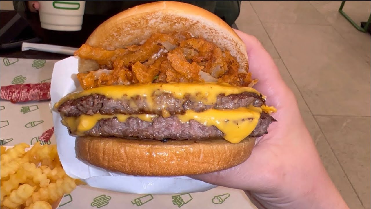Shake Shack Burger at Istanbul Airport - YouTube