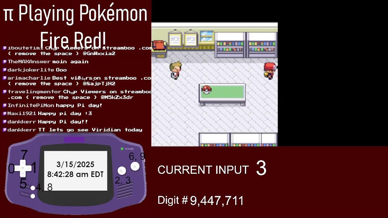 Pi Playing Pokemon Fire Red! - YouTube