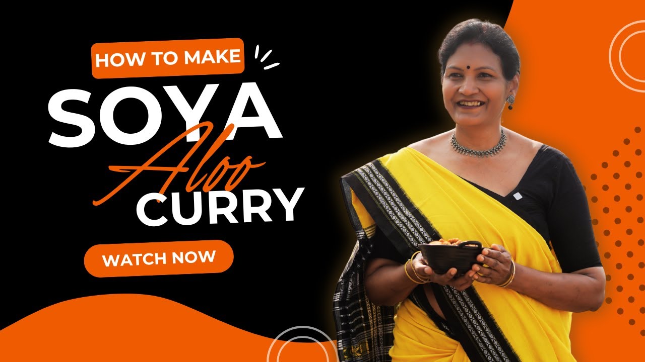 Soya Aloo Curry." A perfect blend of tender soya chunks | Soya Aloo ...