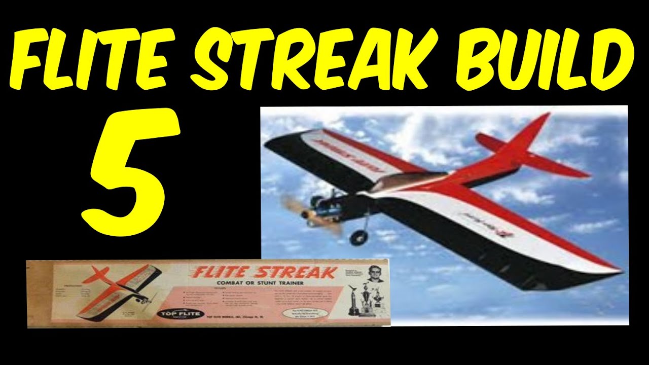 Flite Streak build 5 (wing) - YouTube