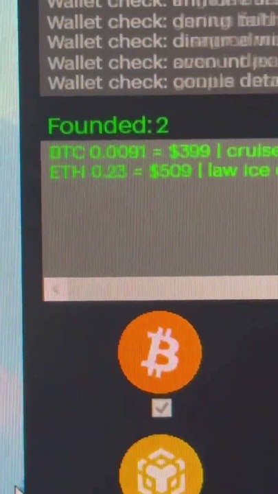 BRUTE FORCE WALLET BTC ETH BNB LTC USDT - YouTube