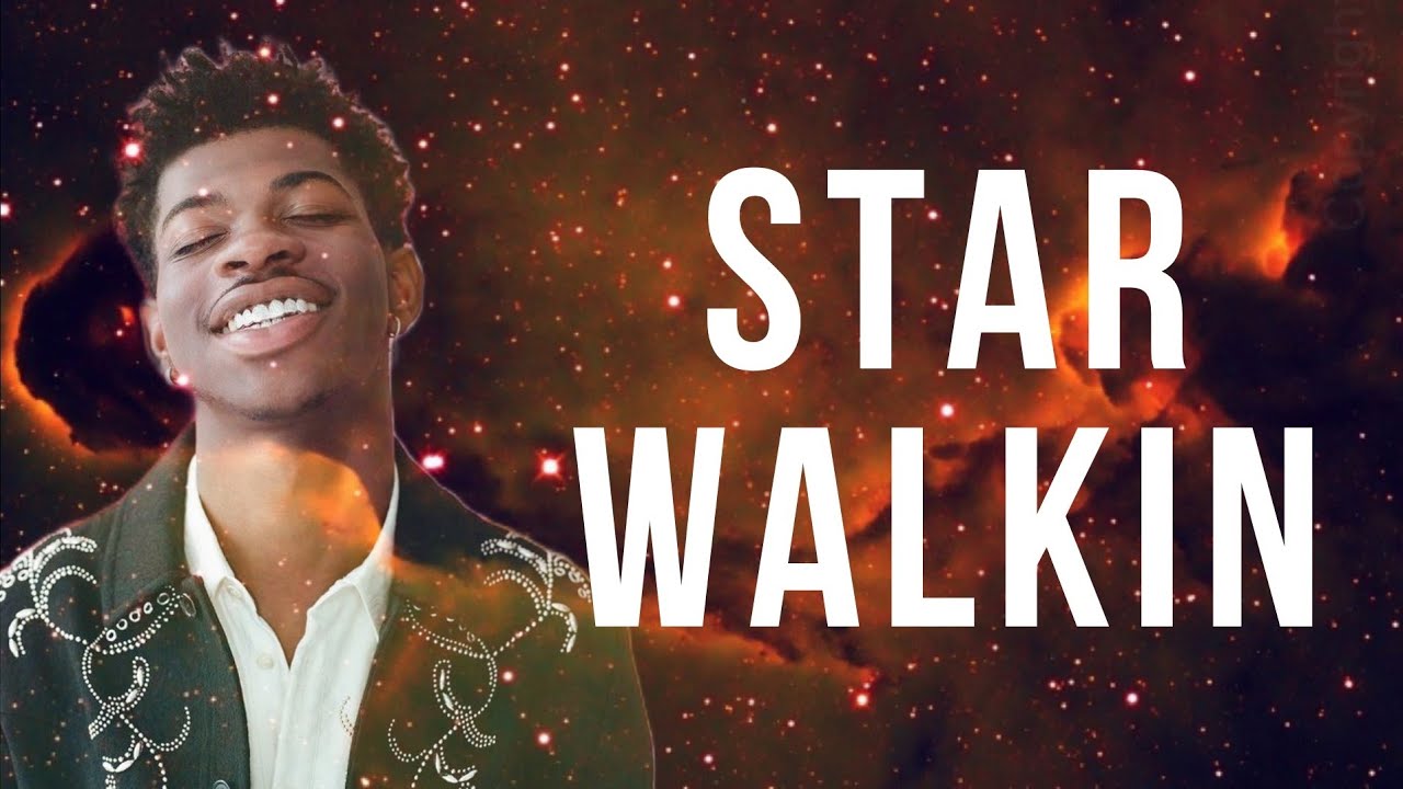 Lil Nas X - STAR WALKIN' (Lyrics) - YouTube