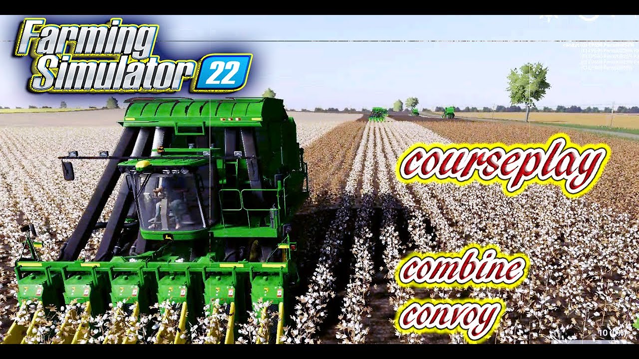 Farming Simulator 22 COURSEPLAY - YouTube