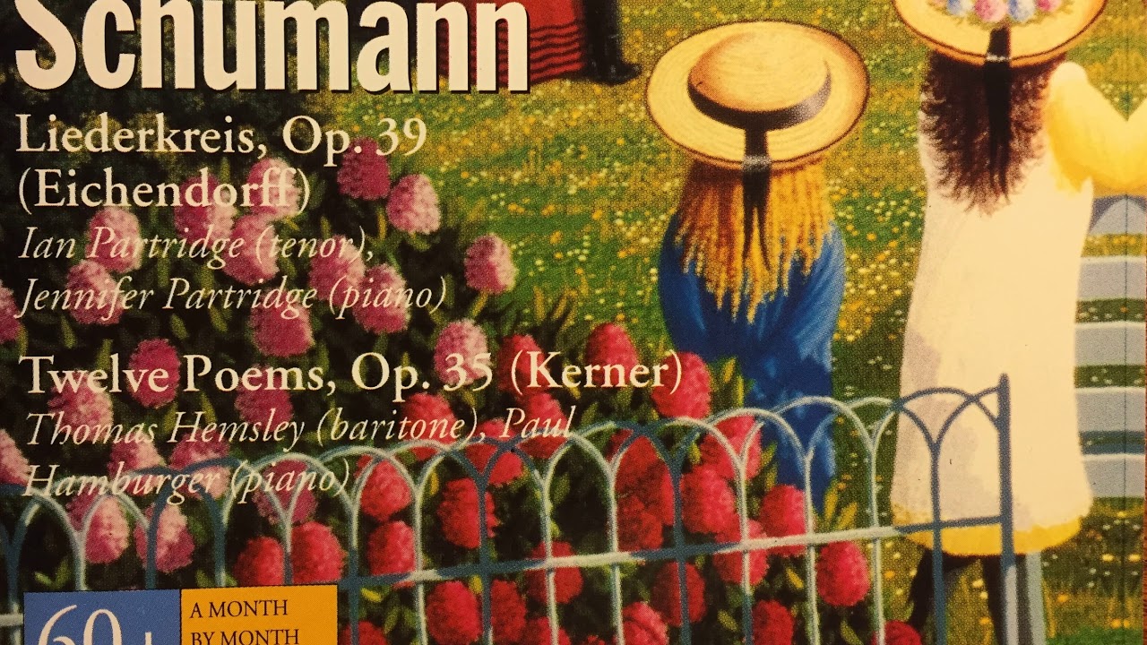 In der Fremde, from Schumann, Liederkreis, op. 39. Ian Partridge tenor ...