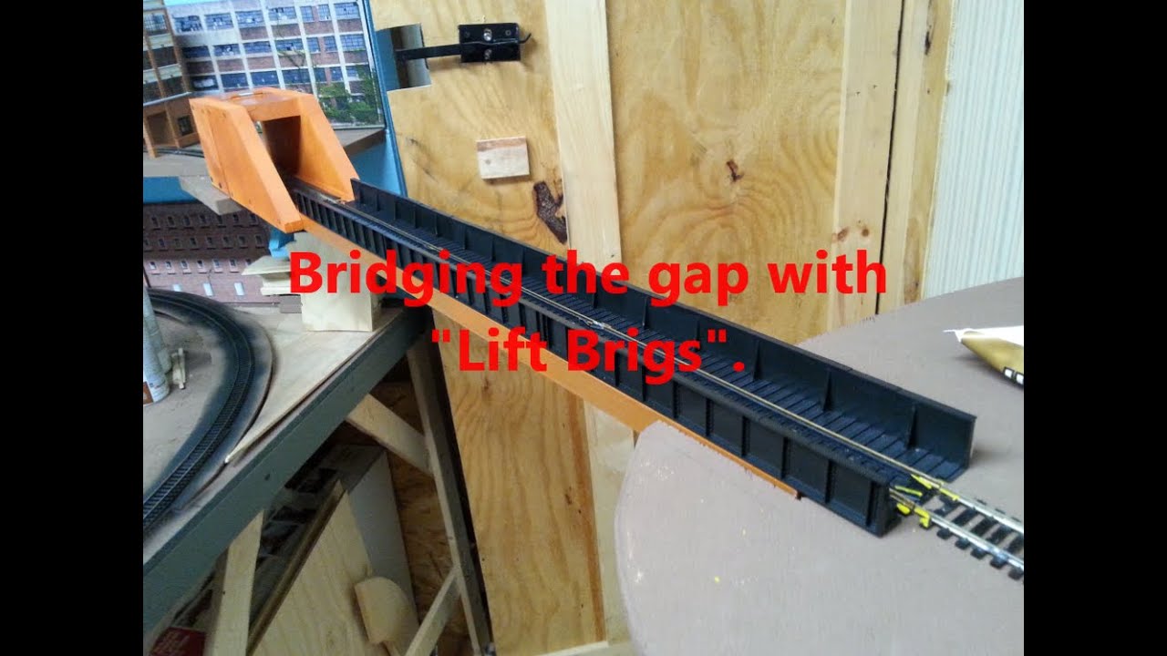 Bridging the gap with Lift Brigs on model railroads. - YouTube