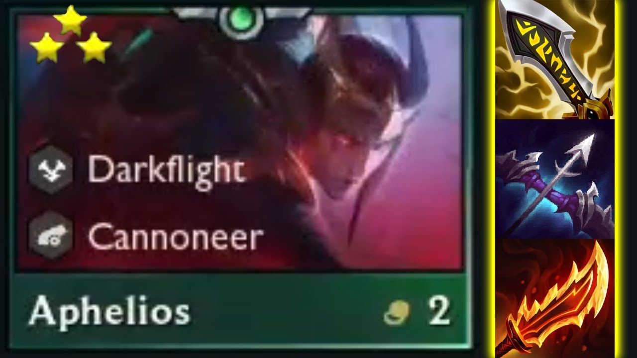When 4 Cost Pretends To Be A 2 Cost 3 Star Aphelios Tft Set 7 5