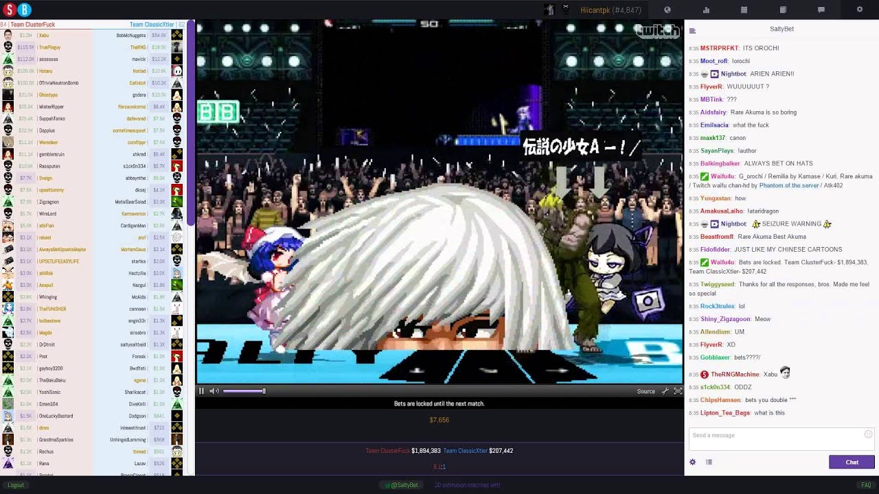 [E] G_Orochi + Remilia vs Rare Akuma + Twitch Waifu Chan-HD - YouTube