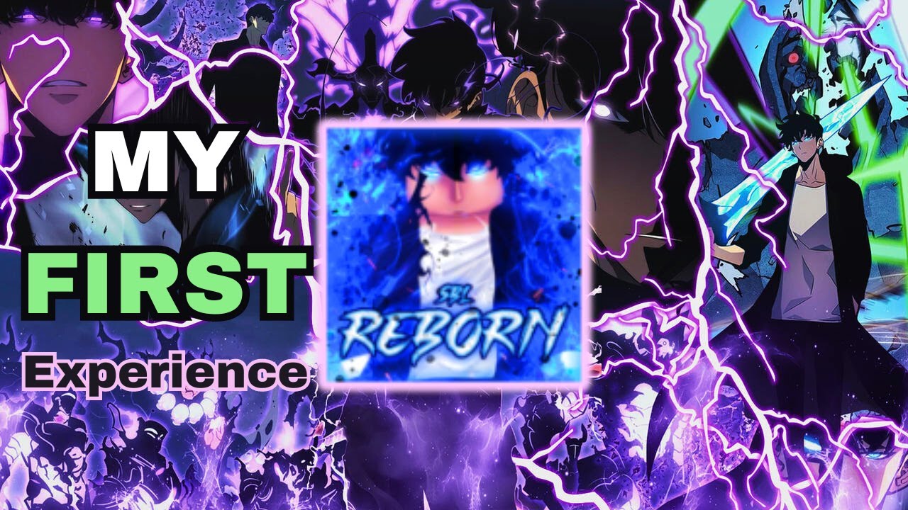 SOLO BLOX LEVELING REBORN MY FIRST EXPERIENCE AND BUILD - SBL REBORN ...