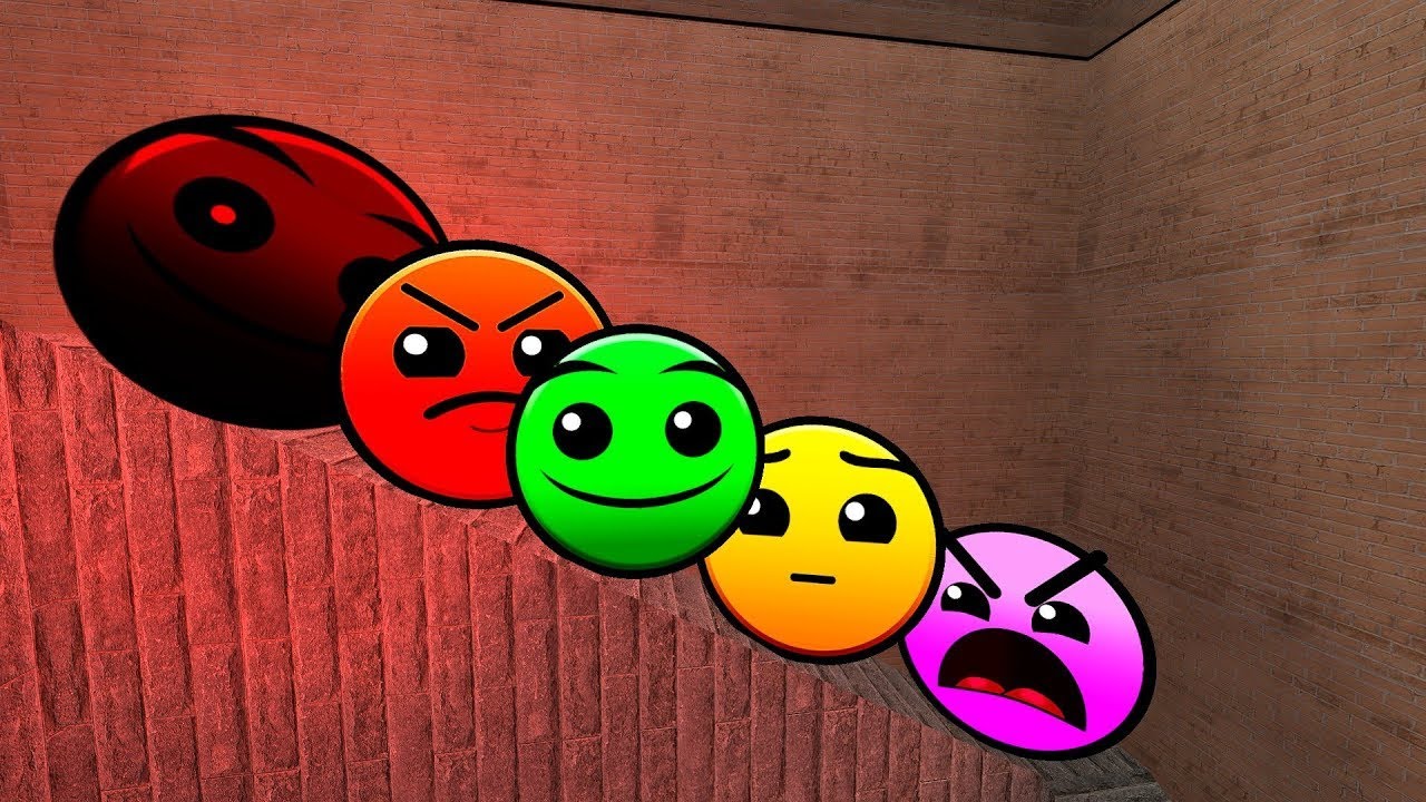 ANGRY LOBOTOMY FAMILY, GEOMETRY DASH EMOJI, 2D NEXTBOTS, FUN MADE NEW ...