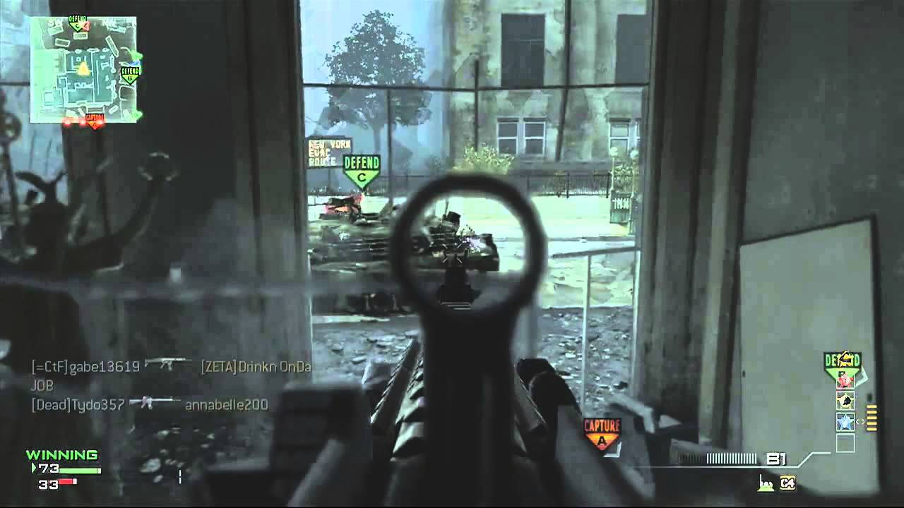 MW3: CM901 MOAB on Downturn: Call of Duty and Connection - YouTube