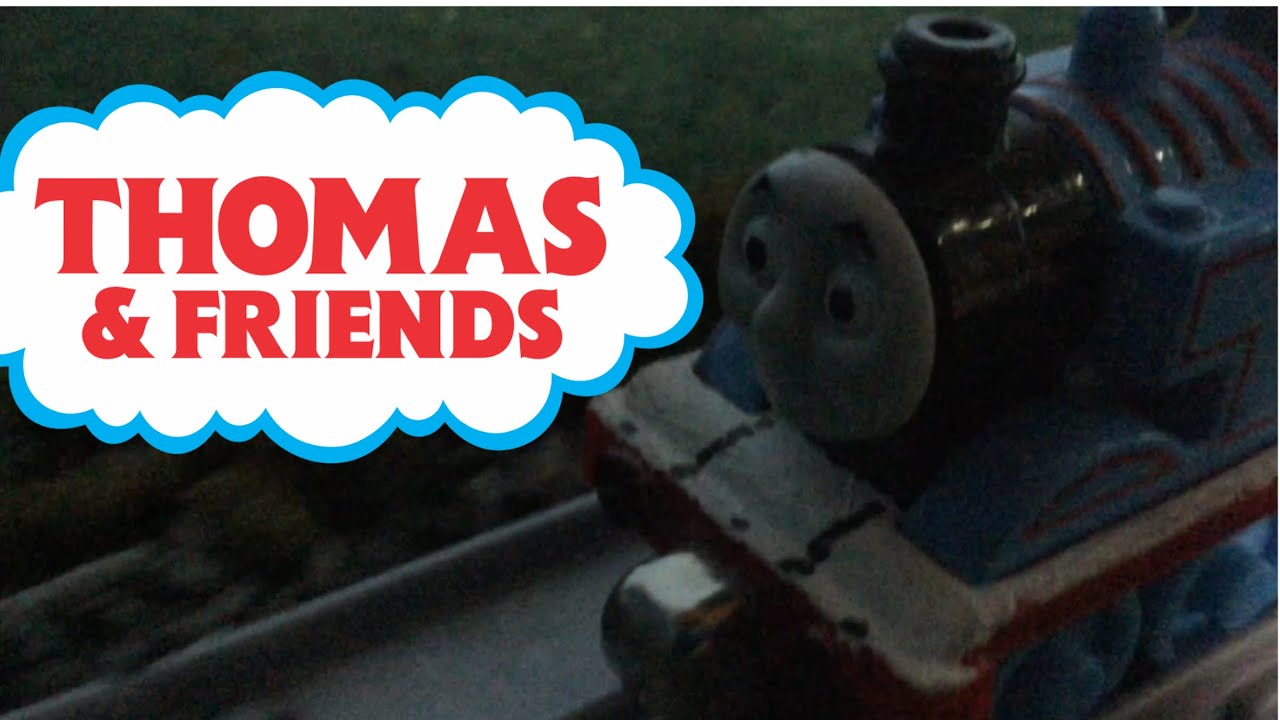 TATMR Thomas takes Lily through the buffers - YouTube