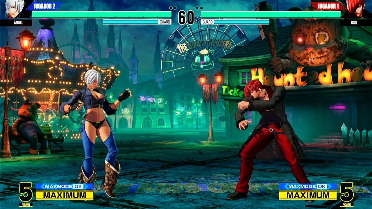 ANGEL VS IORI - KOF XV - YouTube