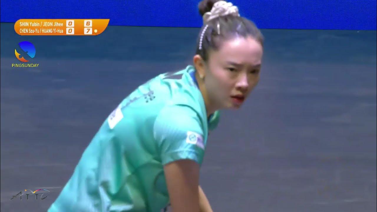 SHIN Yubin KOR JEON Jihee KOR - CHEN Szu-Yu TPE HUANG Yi-Hua TPE - YouTube