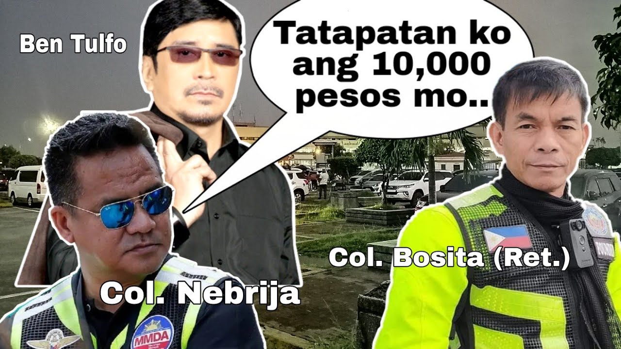 Hamon ni Col Nebrija kay Col Bosita, "Tatapatan ko 10,000 pesos mo kung ...