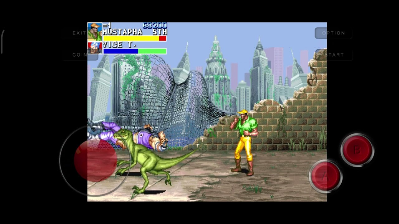 Mustafa Arcade Game Cadillacs And Dinosaurs Episode 1 Gameplay - YouTube