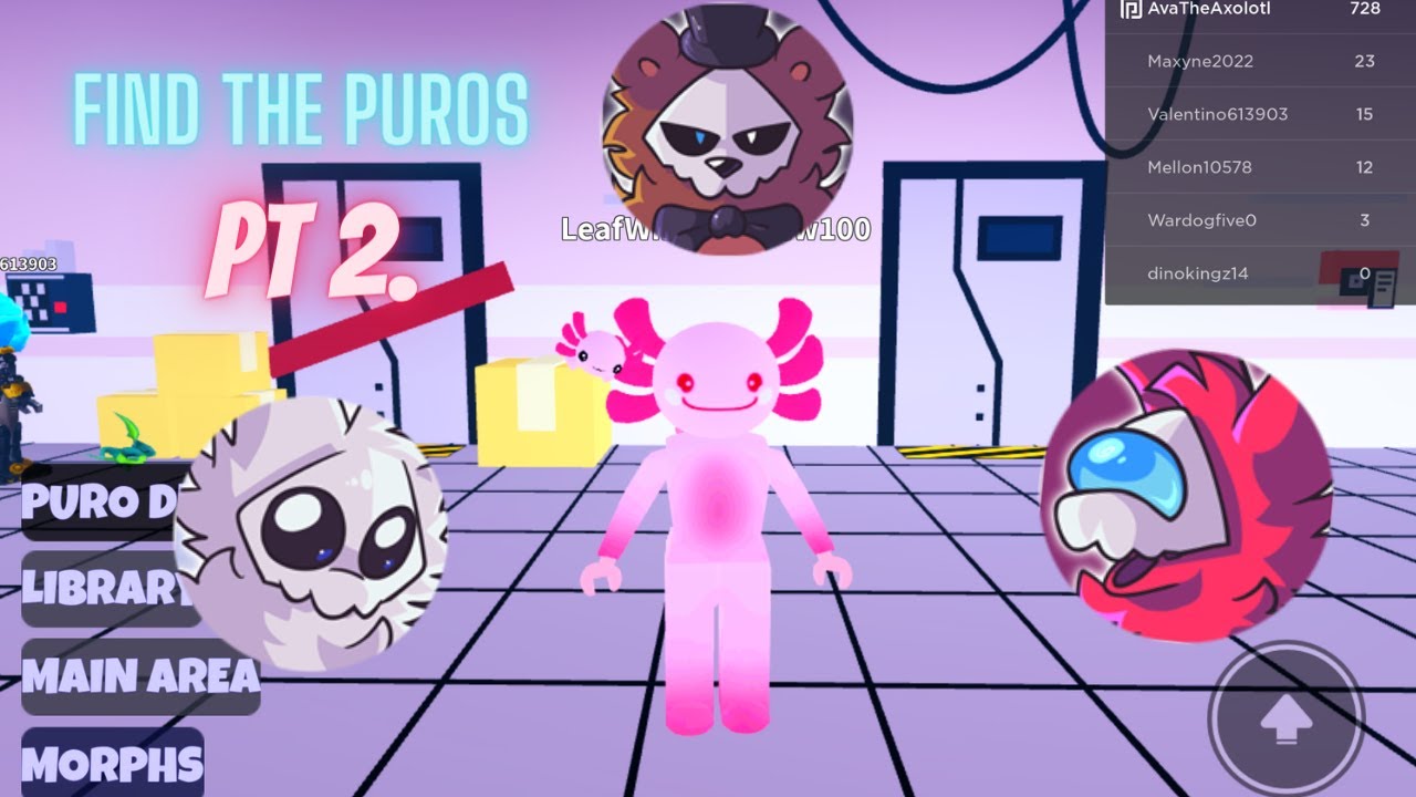 How to get the 3 new Puro morphs in Find the Puro Morphs! - YouTube