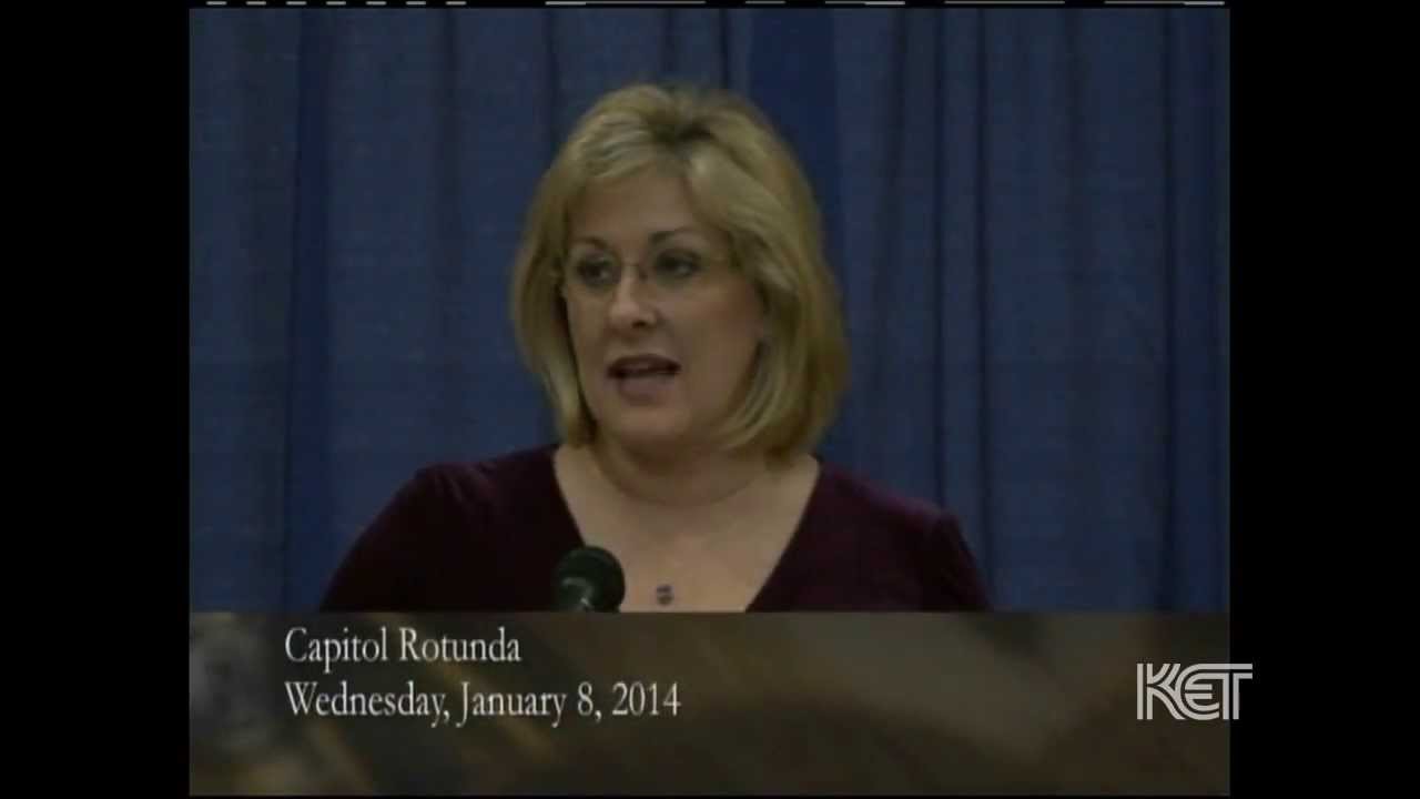 Sen. Julie Denton Talks at the Kentucky Smoke-Free Rally - YouTube