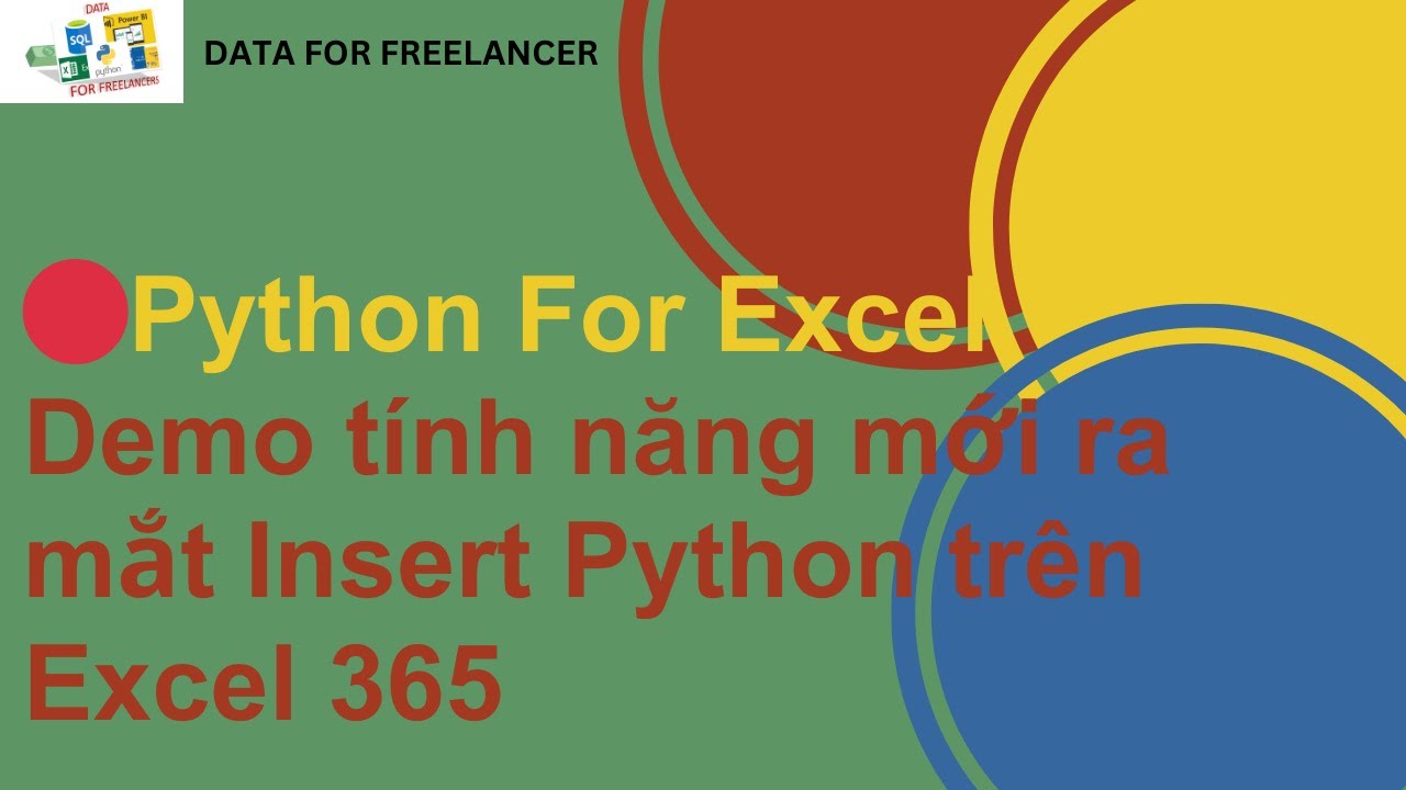 🔴 Python For Excel: Demo tính năng mới ra mắt Insert Python trên Excel ...