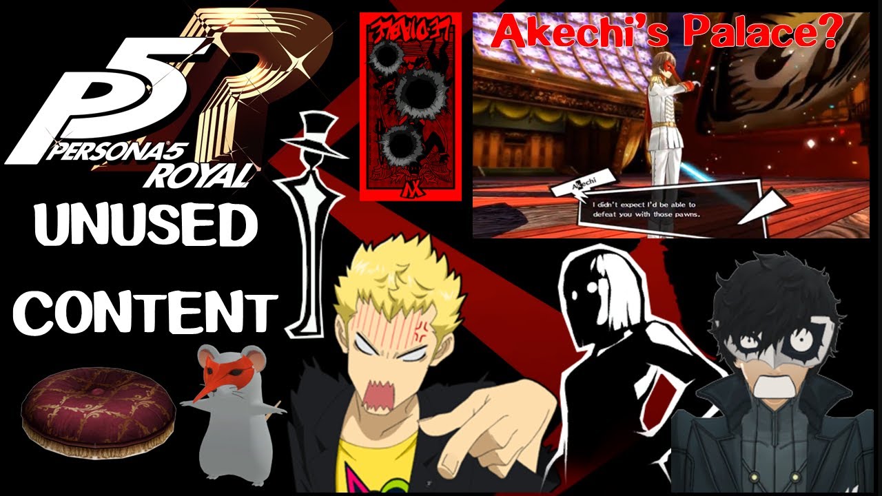 Persona 5 Unused Content - YouTube