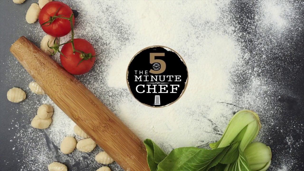 The 5 Minute Chef™ - Shrimp with Fresh Tomatoes and Oil over Linguini ...