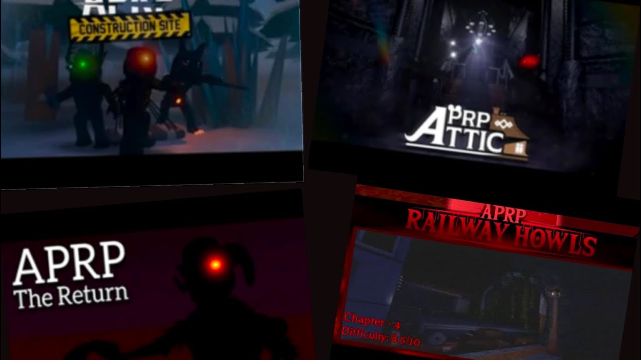 APRP Chapters: All Jumpscares! #aprp #aprpthereturn #chapter4 # ...