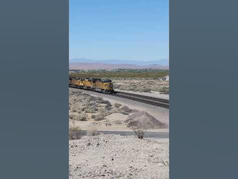 UP 7042 EB POWERMOVE MP 10.6 CAJON SUB 6-25-2023 #cajonsub #trains #barstowtrains #unionpacific ...