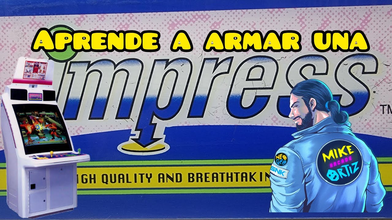 APRENDE A ARMAR UNA CAPCOM IMPRESS 2DA PARTE #capcom #impress #arcade #jamma #arcademachine # ...