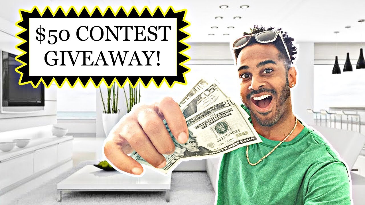 Contest CASH Giveaway! 2020 - YouTube