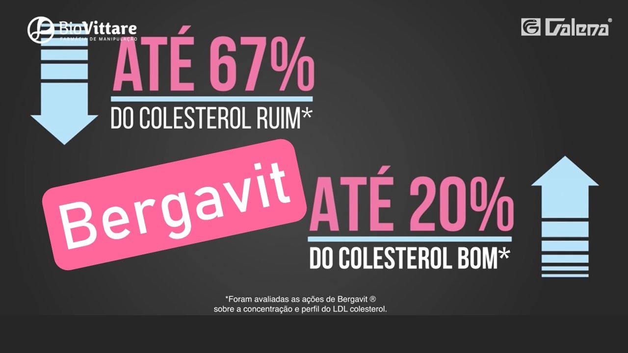 BERGAVIT: Suplemento Natural para o Cuidado com o Colesterol ...