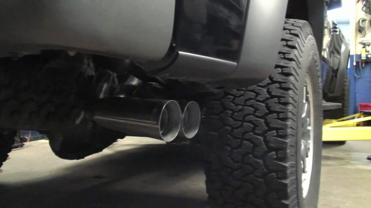 6.2L SVT Raptor Full Exhaust Sound Clip - YouTube
