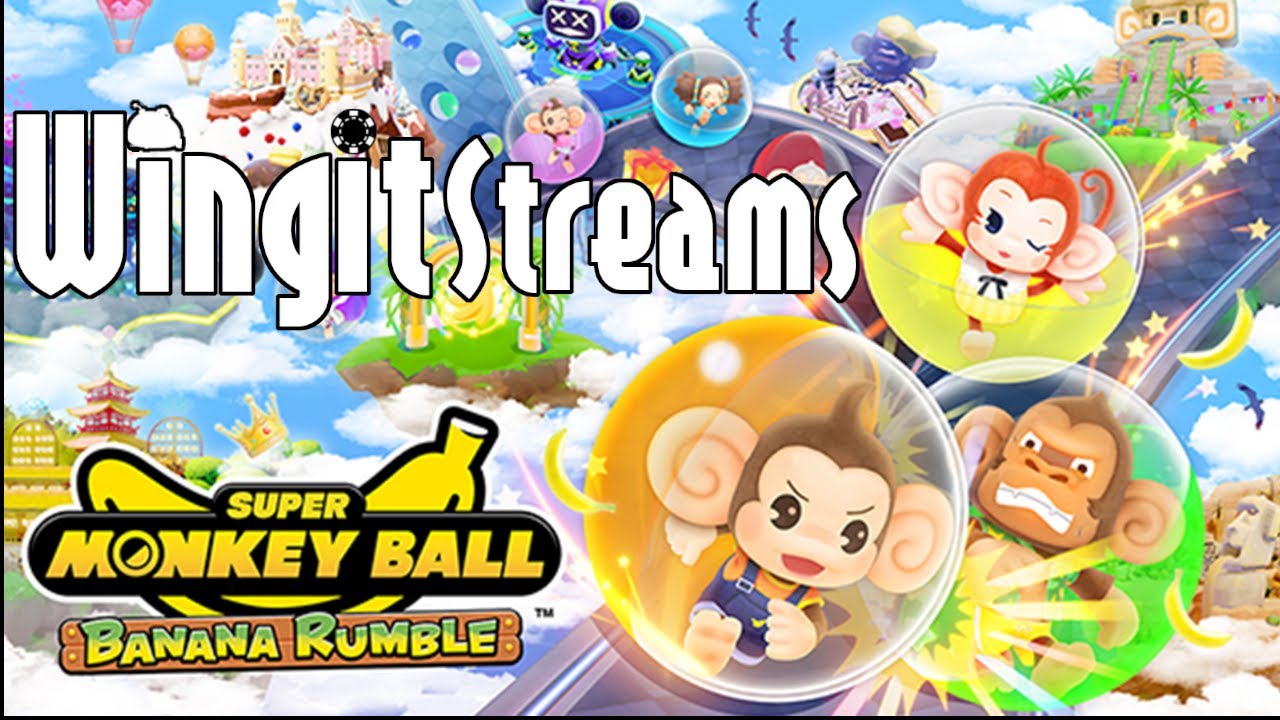 ROLLING START!!!!!!! - Super Monkey Ball Banana Rumble #1 - YouTube