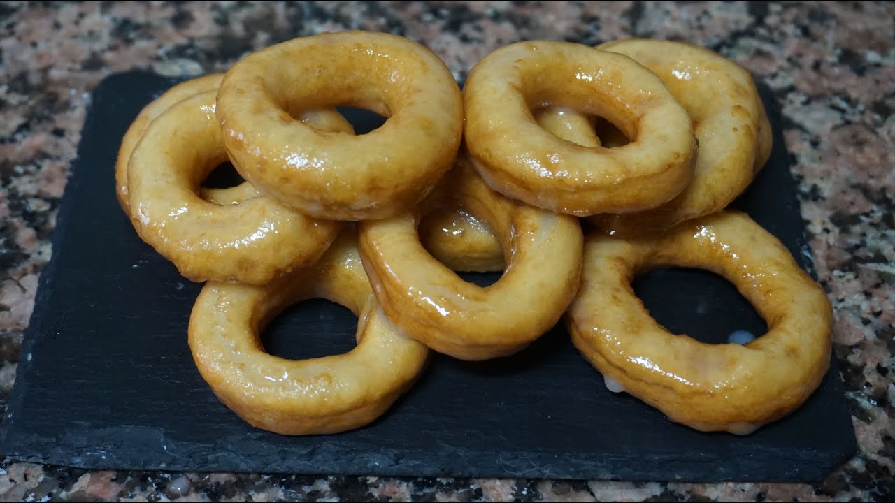 Como preparar Mini DONAS con 3 Ingredientes y en 15 MINUTOS #minidonas ...