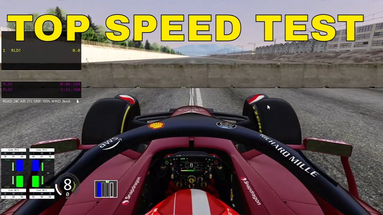 THE REAL SPEED OF A F1 CAR - YouTube