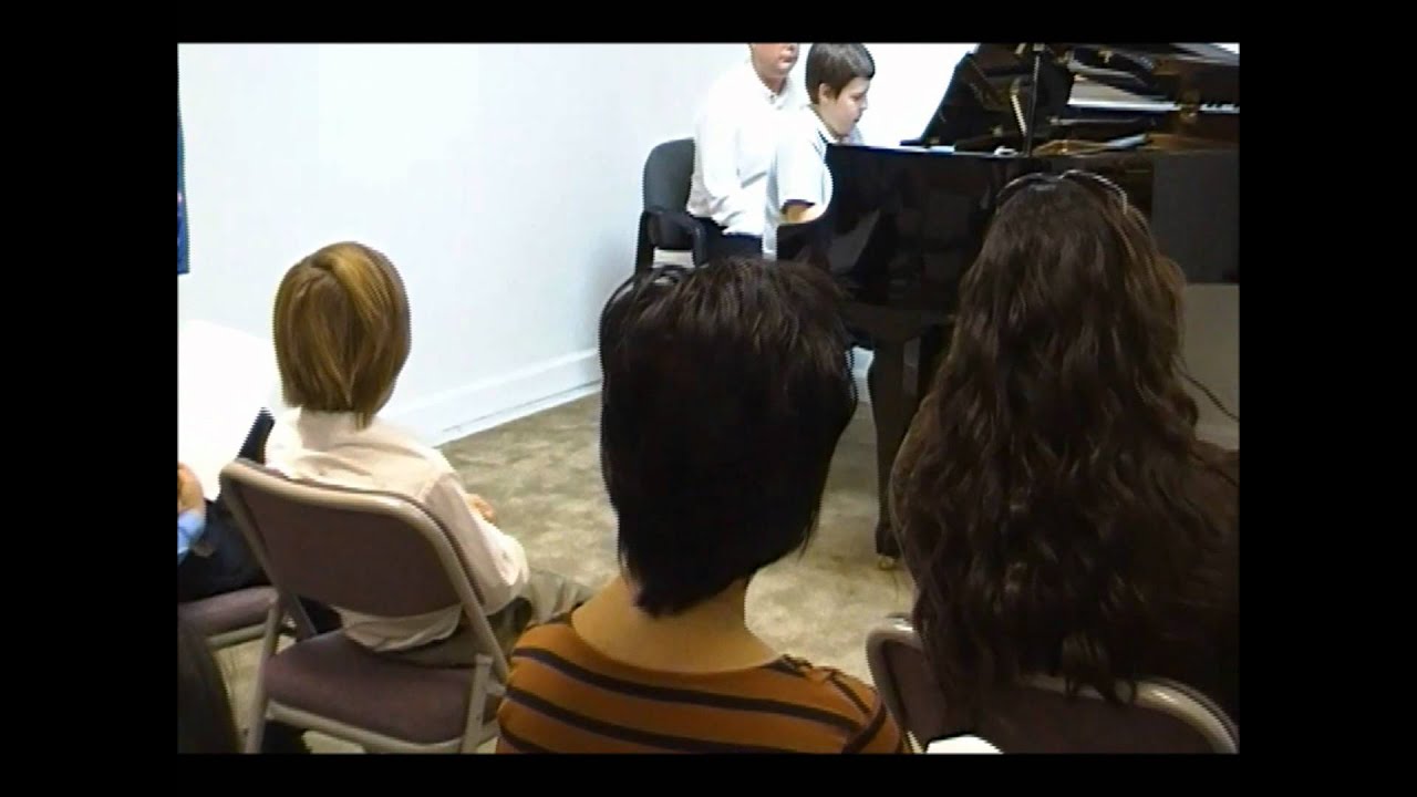 Joseph Litz Piano Recital Highlight 1, 10/15/11 - YouTube