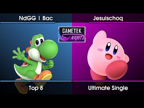 Gametek Night 2023.03 Top 8 - NdGG | Bac (Yoshi) Vs. Jesuischoq (Kirby ...