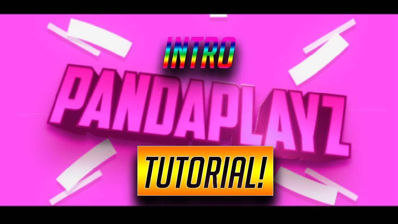 How To Make A Cool Intro! - YouTube