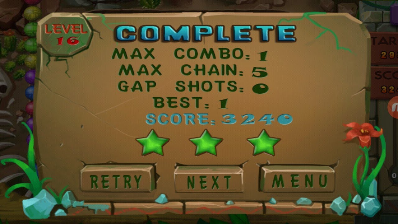 marble legend game ll win the level#16 mix plate - YouTube