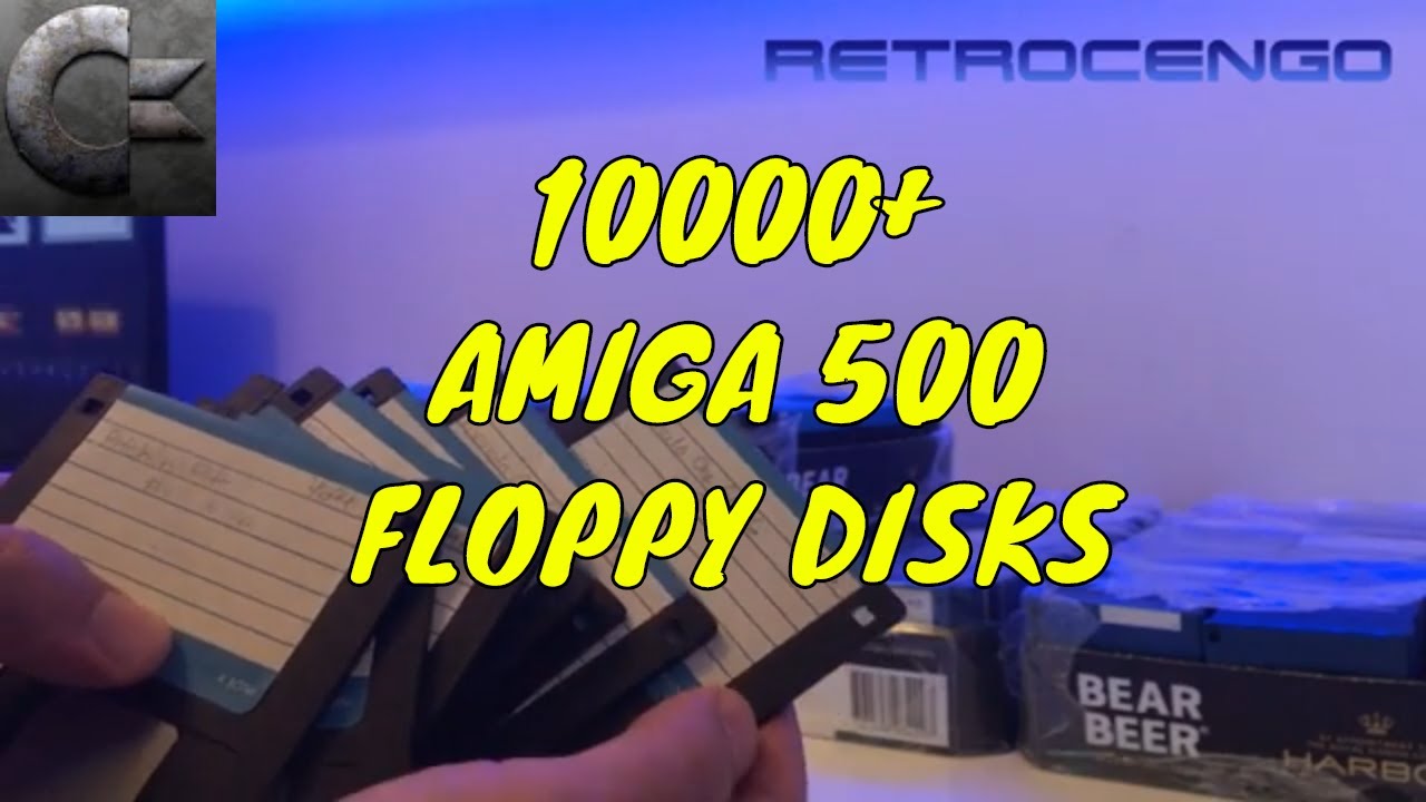 10000+ Commodore AMIGA 500 Floppy Disks, WHAT NOW?? - YouTube