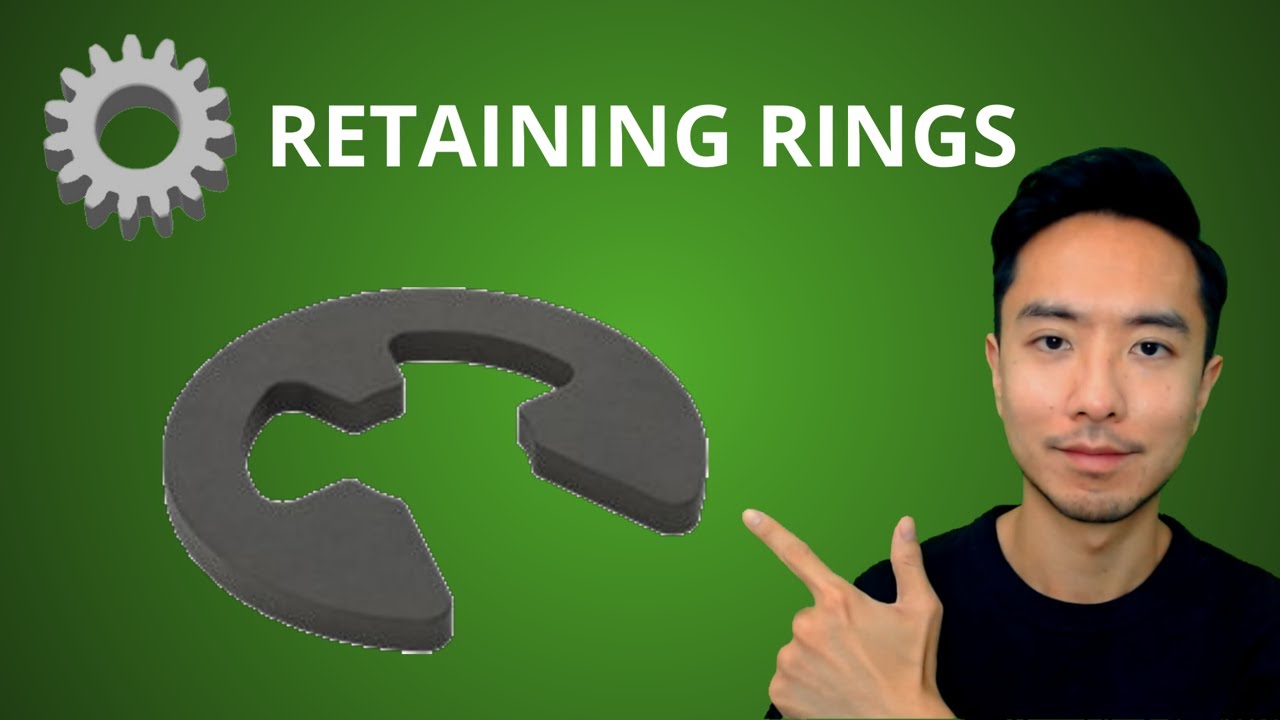 Mechanical Components Retaining Rings - YouTube