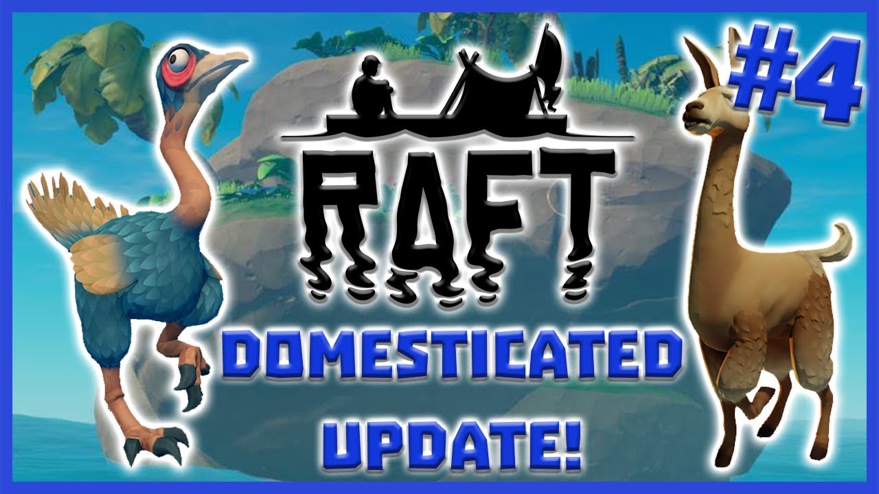 FINDING OUR FIRST BIG ISLAND! | Raft: Domesticated Update #4 - YouTube